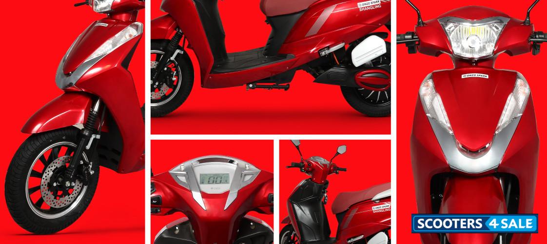 ONZO Spark Electric Scooter price, mileage, colours, photos, featuers ...
