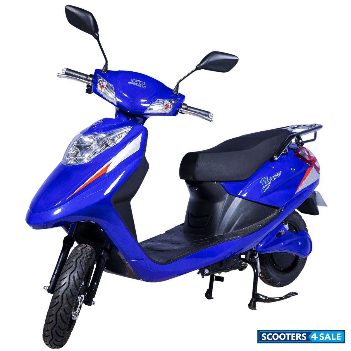 Opto Electric Brito Electric Scooter price, mileage, colours, photos ...