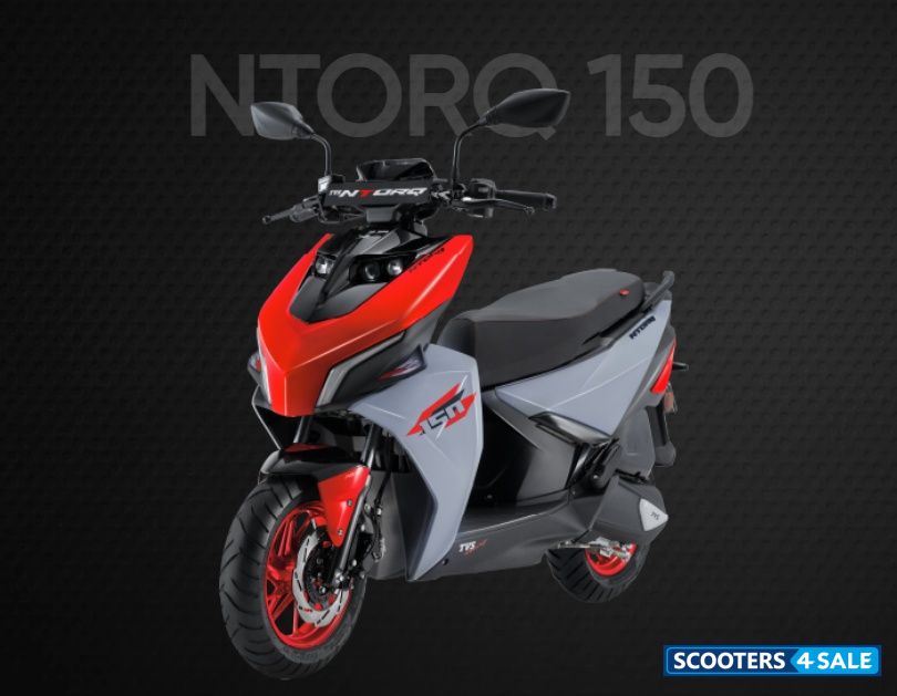 TVS NTORQ 150 Scooter price, mileage, colours, photos, featuers and reviews - Scooters4Sale