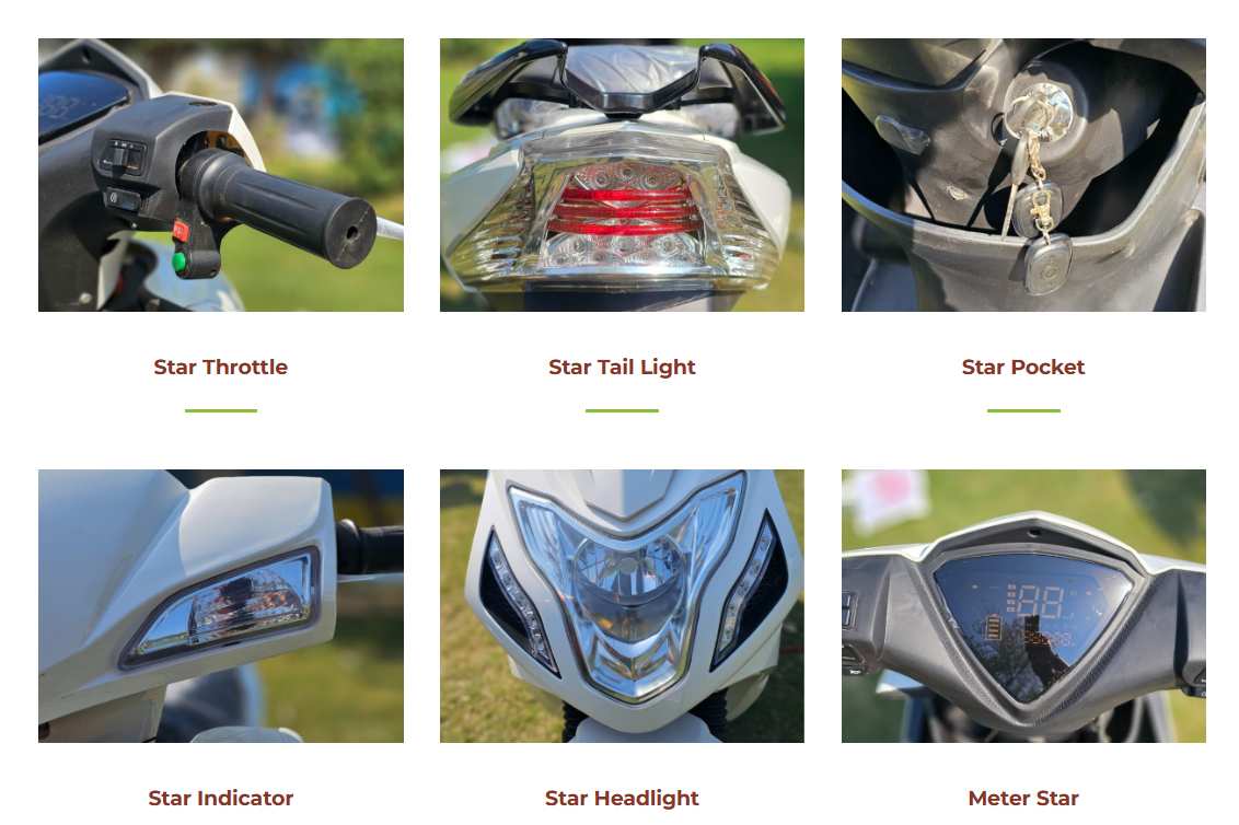 Victory Star Electric Scooter price, mileage, colours, photos, featuers ...